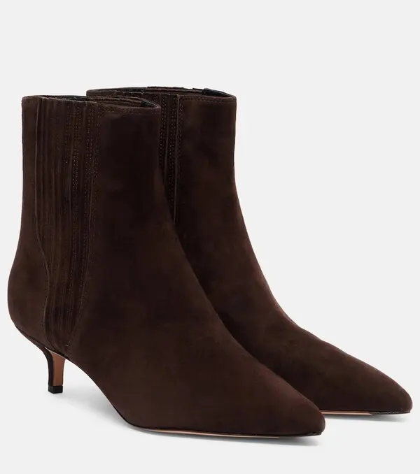 Veronica Beard Lisa Suede Ankle Boots