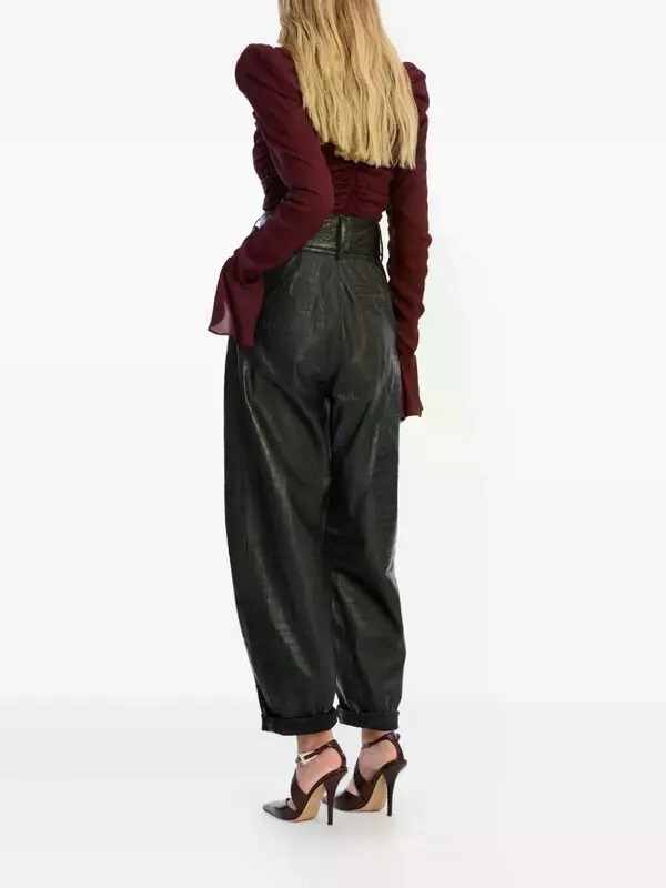 ROTATE BY BIRGER CHRISTENSEN Ruched Blouse