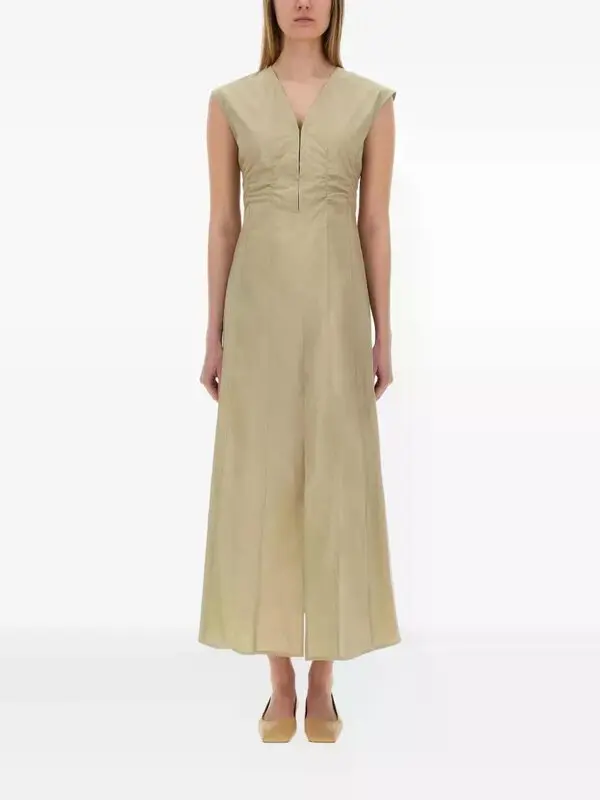 ALYSI V-neck Maxi Dress
