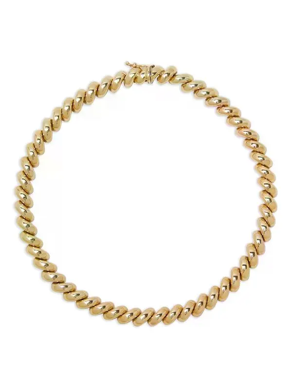 ANINE BING 14k Spiral Necklace - Gold