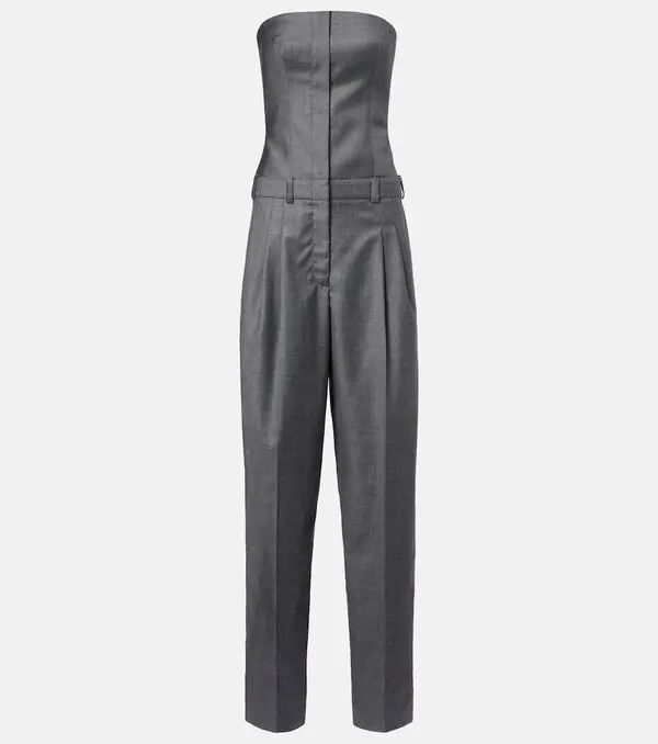 Givenchy Wool Jumpsuit - Grey