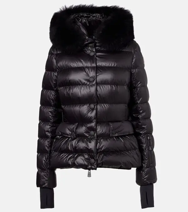 Moncler Quilted Down Jacket - Black