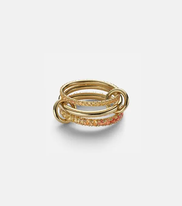 SPINELLI KILCOLLIN Norah 18kt Yellow Ring With Sapphires - Gold