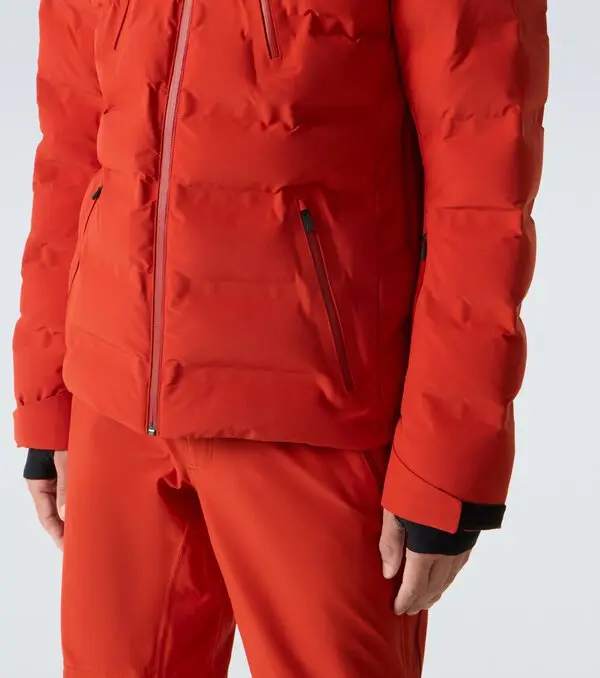 Aztech Mountain Nuke Suit Down Ski Jacket - Orange
