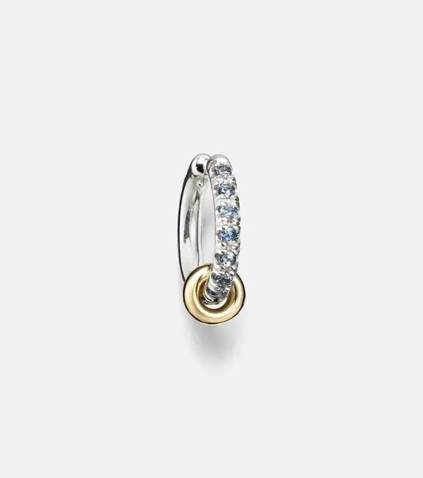SPINELLI KILCOLLIN Ombré Ear Cuff With Sapphires - Silver