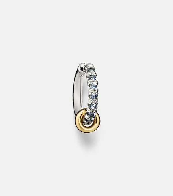 SPINELLI KILCOLLIN Ombré Ear Cuff With Sapphires - Silver