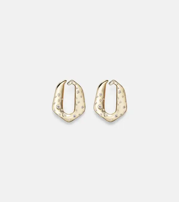 ANANYA 18kt Yellow Earrings With Diamonds - Gold