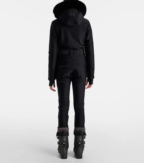 Goldbergh Glisser Faux Fur-trimmed Ski Jumpsuit