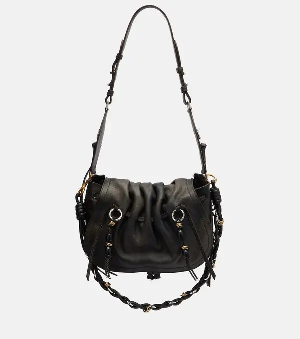 Isabel Marant Étoile Bolton Leather Shoulder Bag - Brown