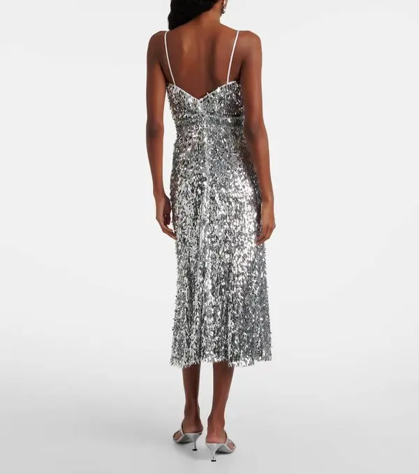 Dolce & Gabbana Tinsel Cocktail Dress