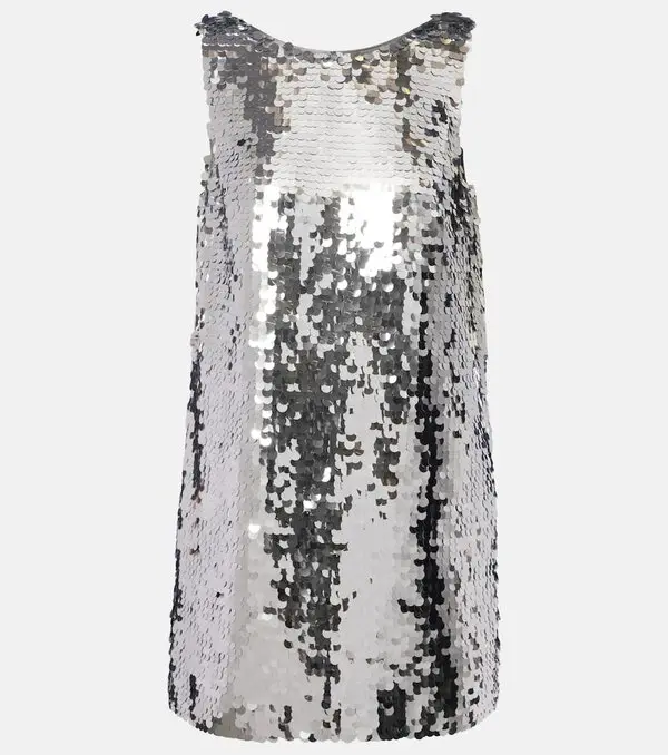 Dolce & Gabbana Sequined Mini Dress