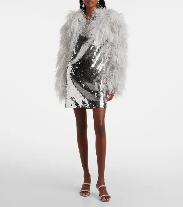 Dolce & Gabbana Sequined Mini Dress