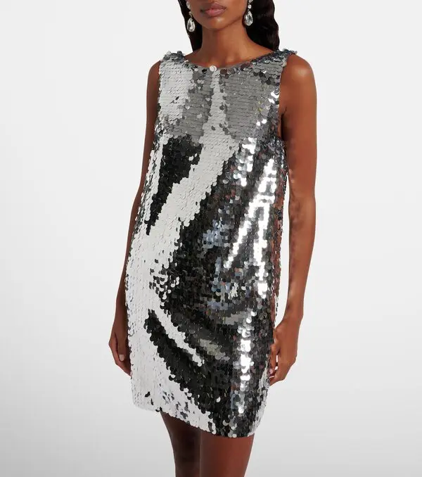 Dolce & Gabbana Sequined Mini Dress