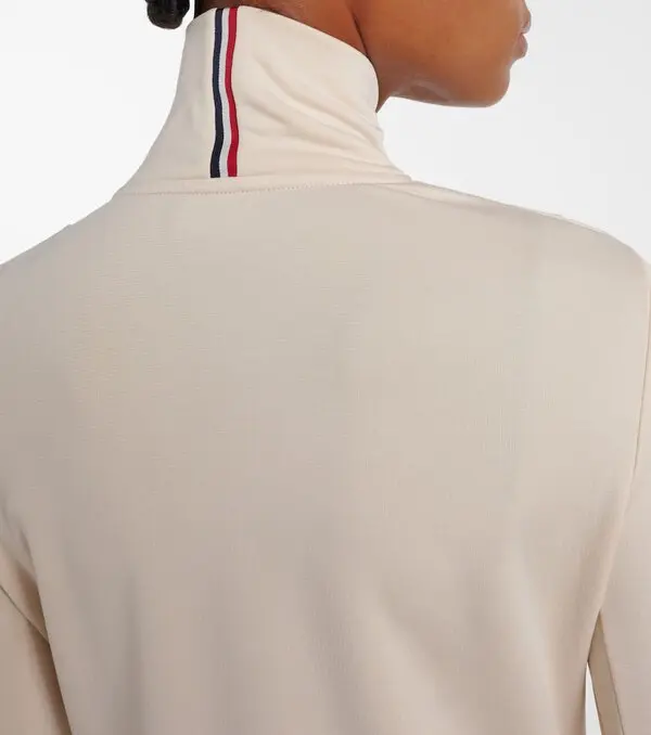 Moncler Turtleneck Ski Top - Beige