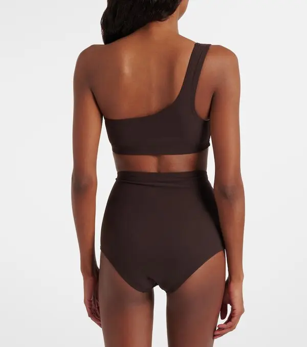 KARLA COLLETTO One-shoulder Bikini Top