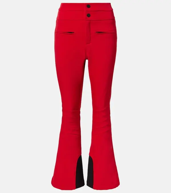 Perfect Moment Aurora Flare Ski Pants - Red