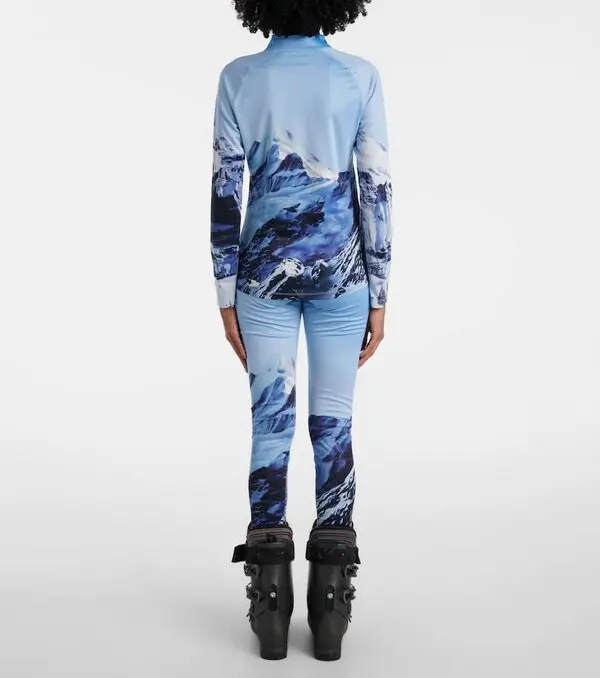 Perfect Moment Printed Ski Top