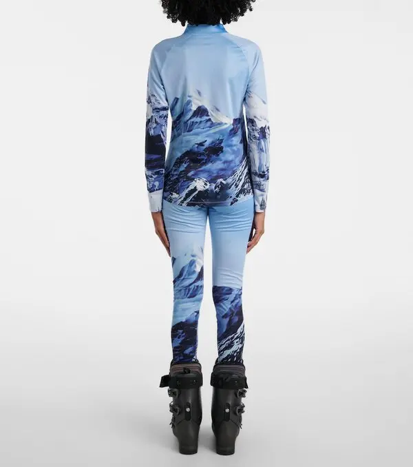 Perfect Moment Printed Ski Top