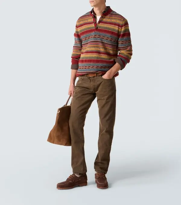 Ralph Lauren Wool-blend Jacquard Sweater