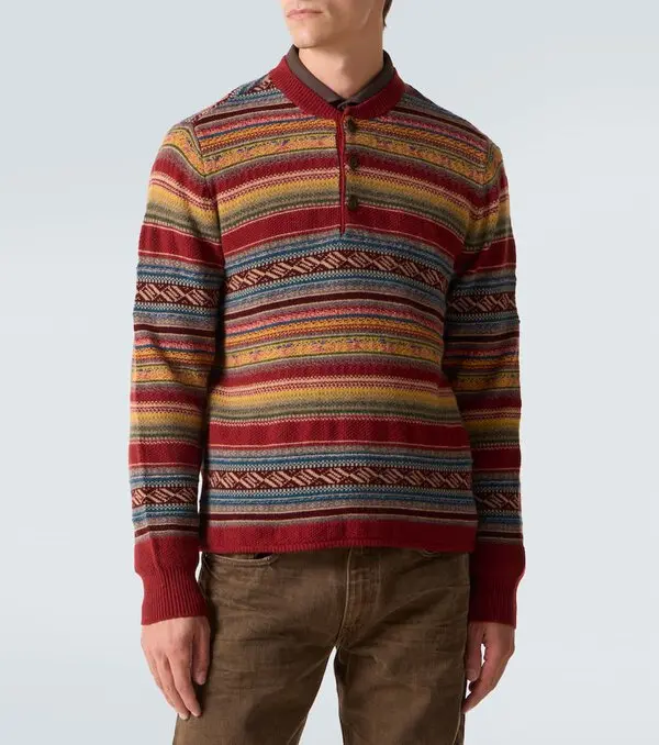 Ralph Lauren Wool-blend Jacquard Sweater