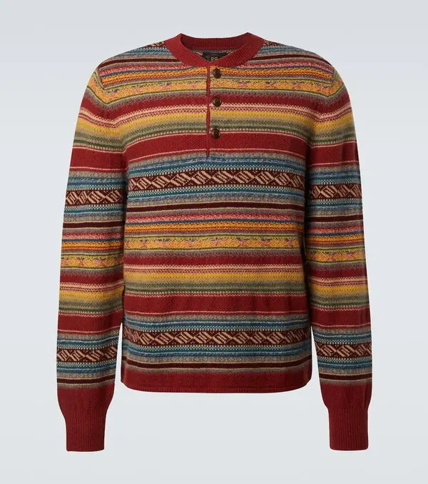 Ralph Lauren Wool-blend Jacquard Sweater - Multicoloured
