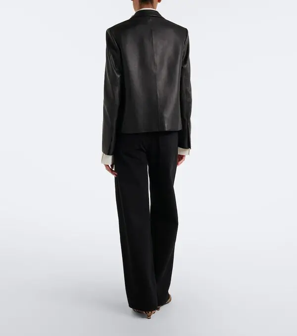AGOLDE Low Curve Wide-leg Jeans - Black