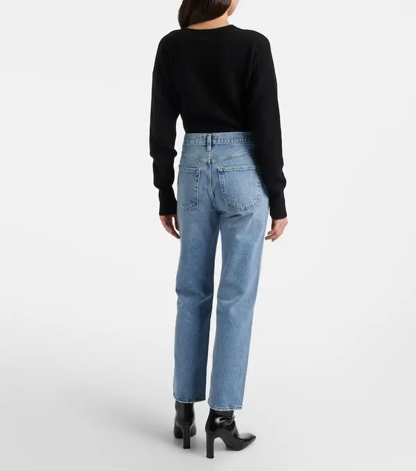 AGOLDE Valen High-rise Straight Jeans