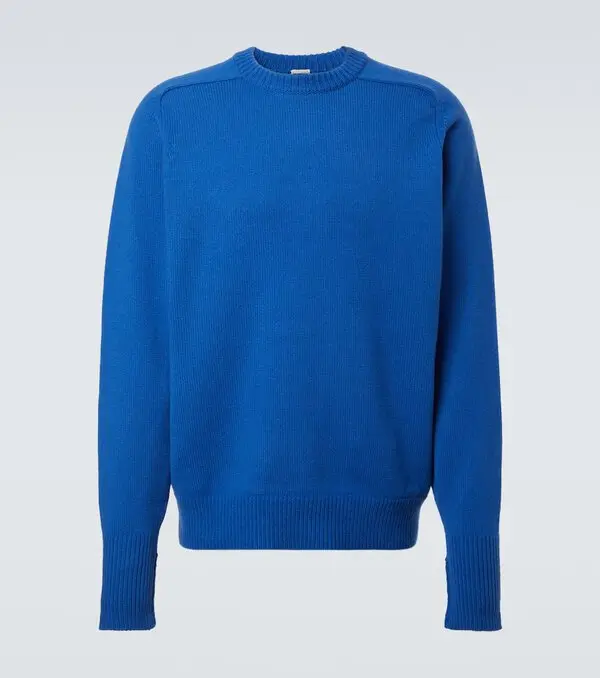 A.PRESSE Wool Crewneck Sweater