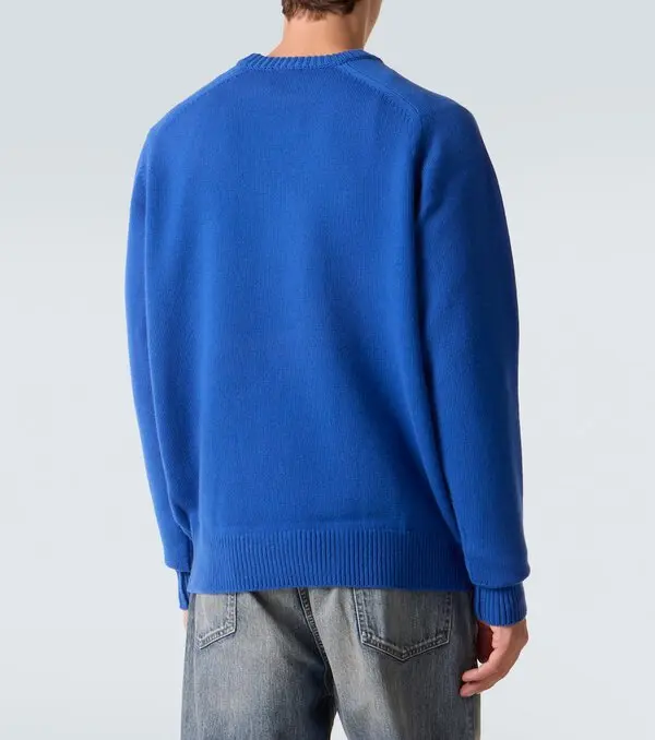 A.PRESSE Wool Crewneck Sweater