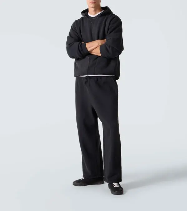A.PRESSE Vintage Cotton Jersey Sweatpants