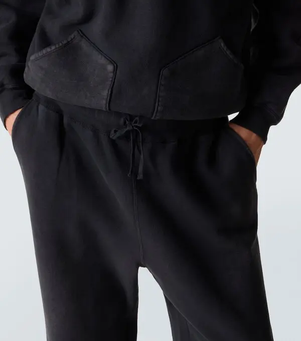 A.PRESSE Vintage Cotton Jersey Sweatpants