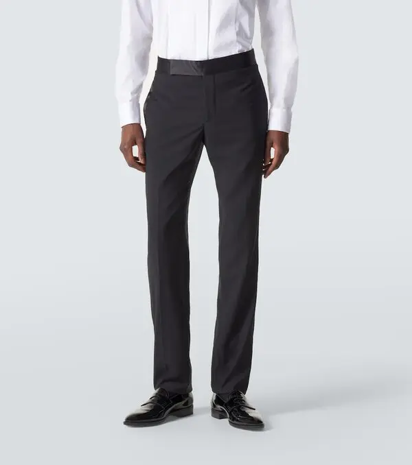 Giorgio Armani Single-breasted Virgin Wool Tuxedo