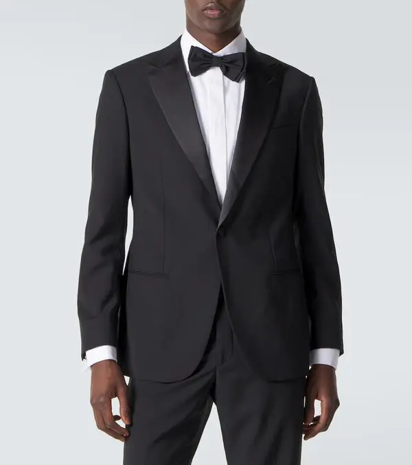 Giorgio Armani Single-breasted Virgin Wool Tuxedo