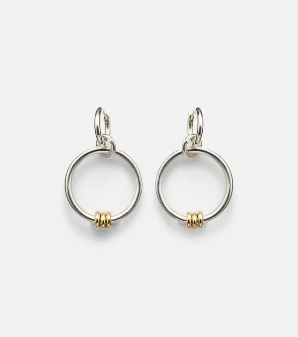 SPINELLI KILCOLLIN Asha Sterling And 18kt Gold Earrings - Silver