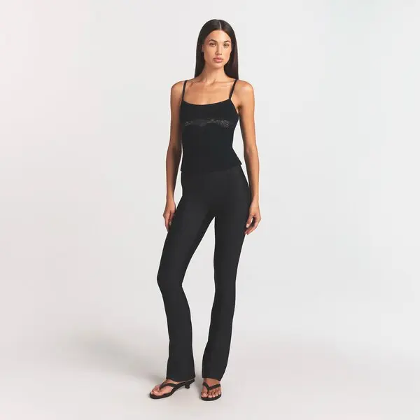 SKIMS Body High Waisted Flare Pant - Onyx