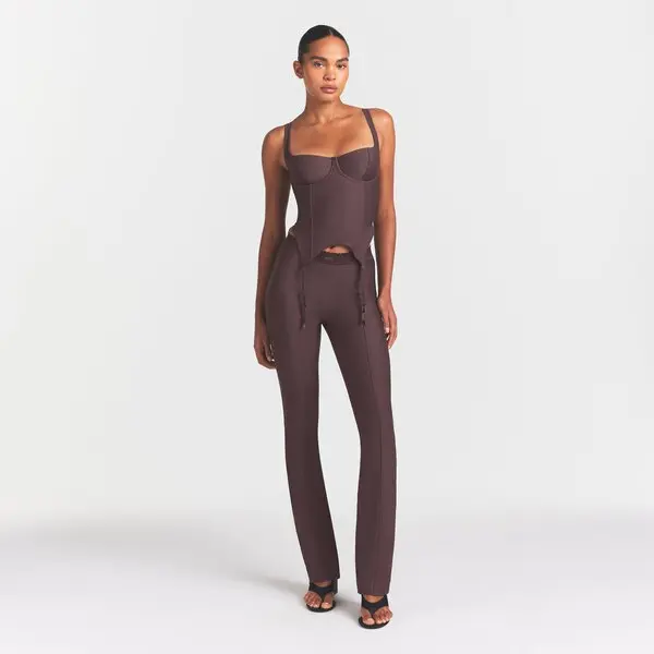 SKIMS Body High Waisted Flare Pant - Raisin