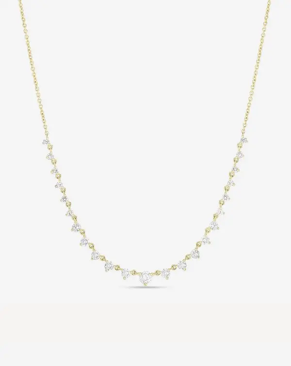 Ring Concierge Graduated Lab Grown Diamond Necklace - One-color