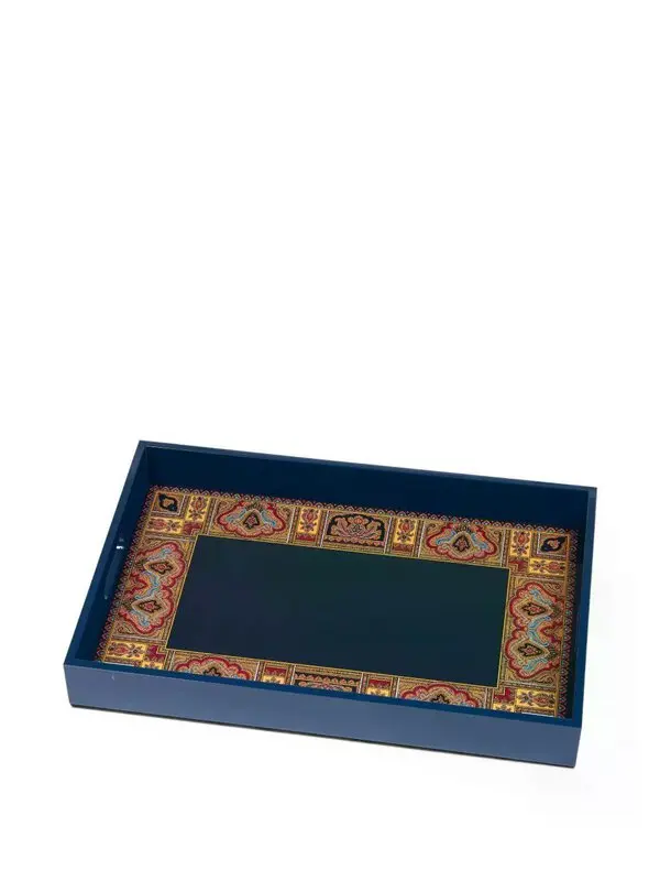 Etro Cachemire Rectangular Large Tray