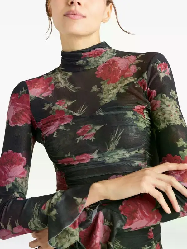Cinq À Sept Lucy Baroque Roses Top