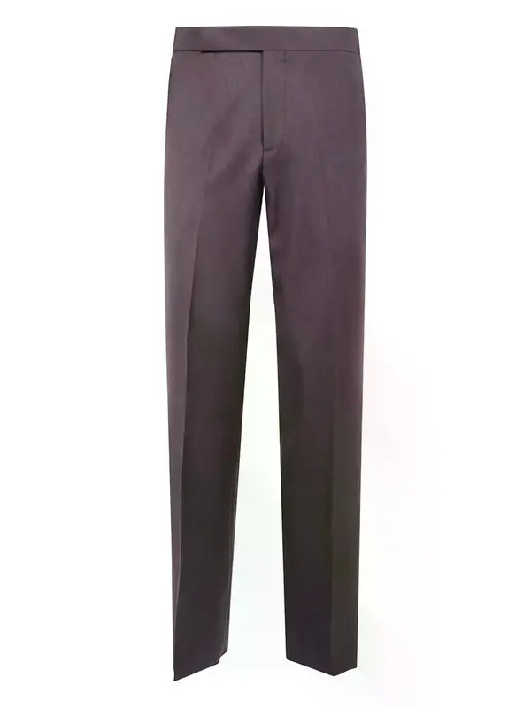 LARDINI Flat-front Trousers