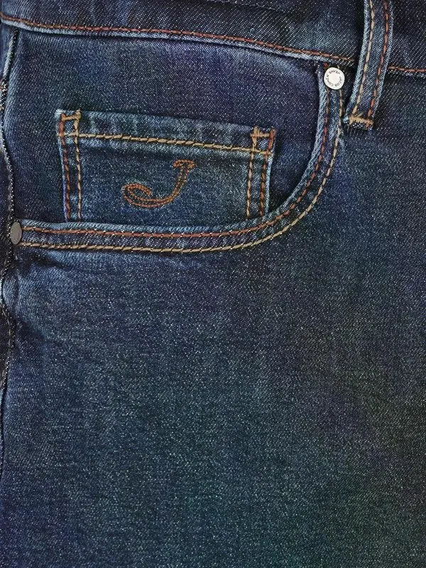 Jacob Cohen Logo-patch Jeans
