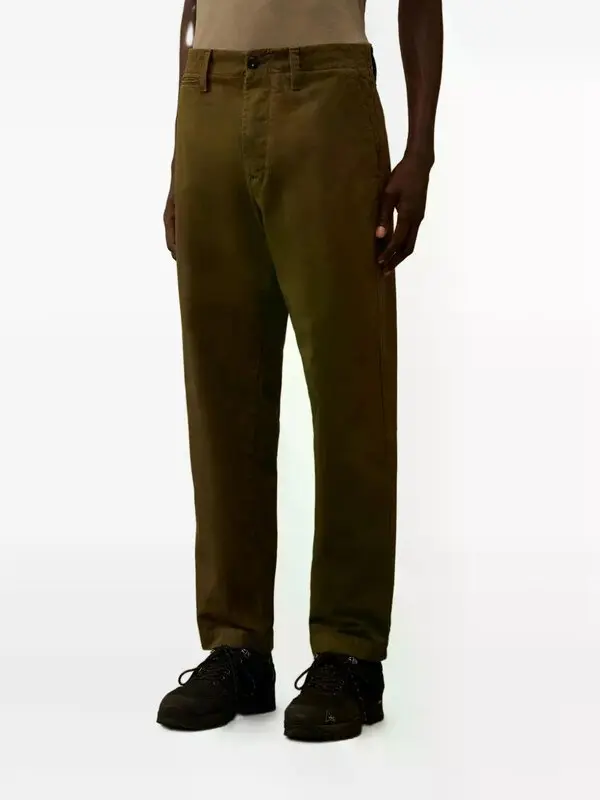 C.P. COMPANY Button-fastening Cotton Trousers