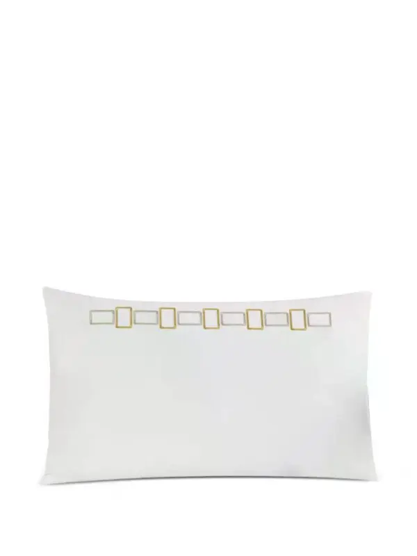 Frette Embroidery Bicolor Bedding Set - White