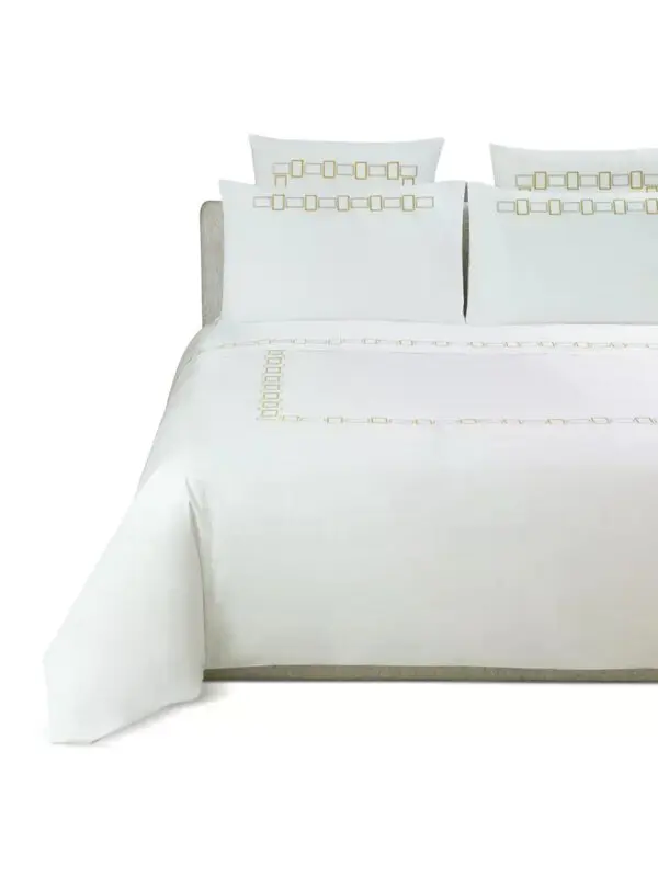 Frette Embroidery Bicolor Bedding Set