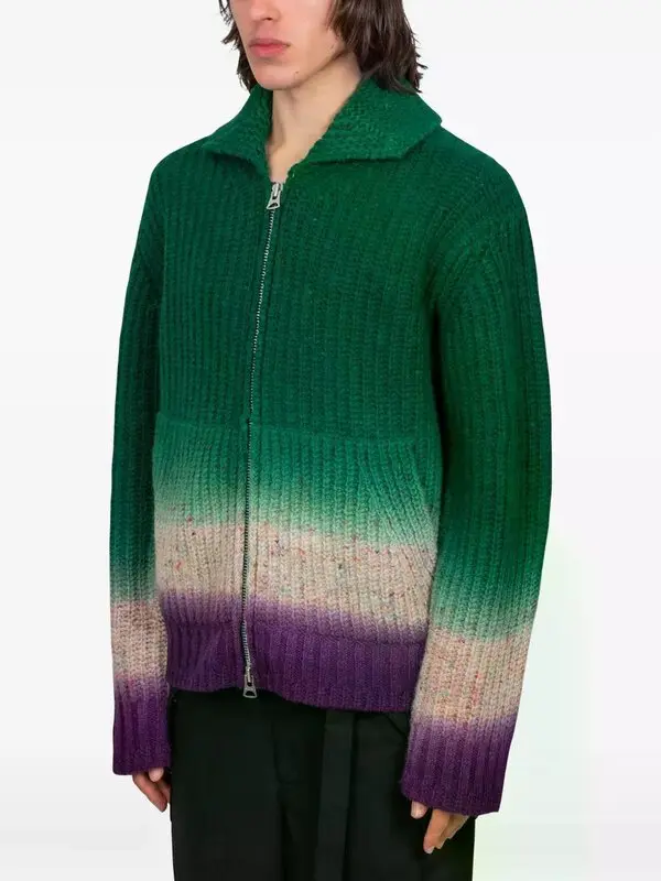 Sacai Garment-dyed Cardigan