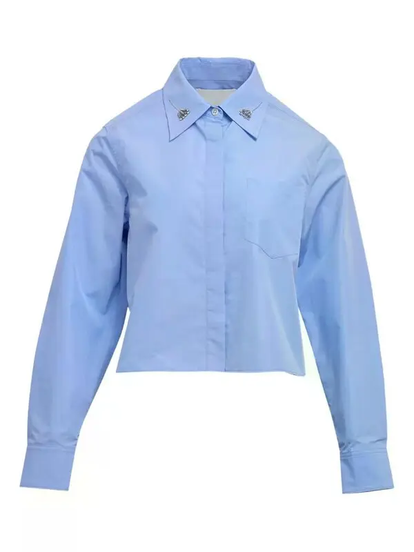 3.1 Phillip Lim Embellished Collared Top