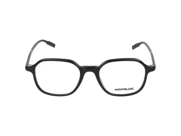Montblanc Eyeglasses Mb0292o 001 - Black Black Transparent