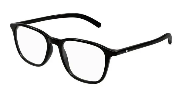 Montblanc Full Rim Eyeglasses - Black Black Transpare