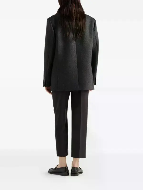 Prada Straight-leg Trousers - Grey