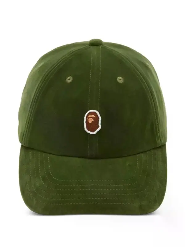 A BATHING APE Logo-patch Baseball Cap - Green